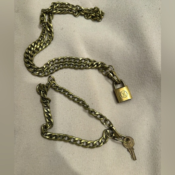 Louis Vuitton | Jewelry | Rare Vintage Louis Vuitton Lock Key 223 ...